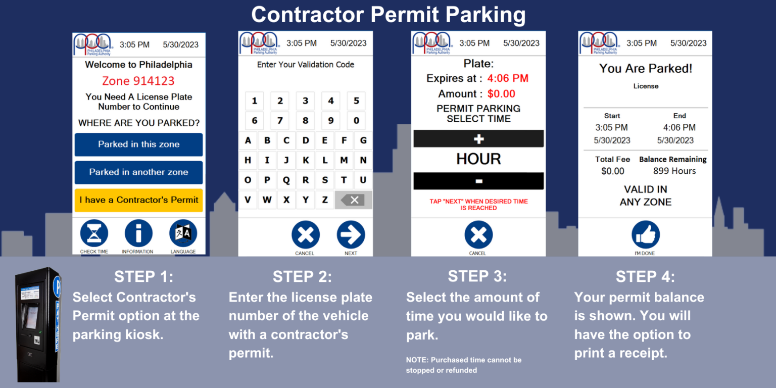 Contractor Parking Permit – The Philadelphia Parking Authority.
